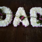 Funeral Letters Arranged by Bedford Florist on Castle Road